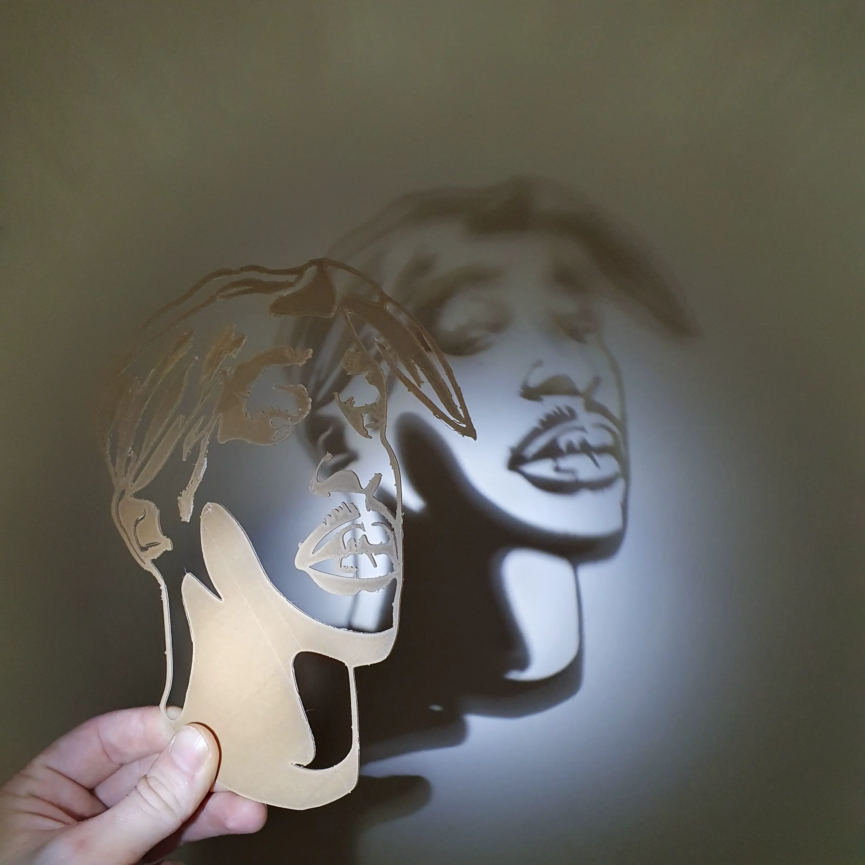 Digital Art STL Download - 2pac wall artby TheLeGeNd93