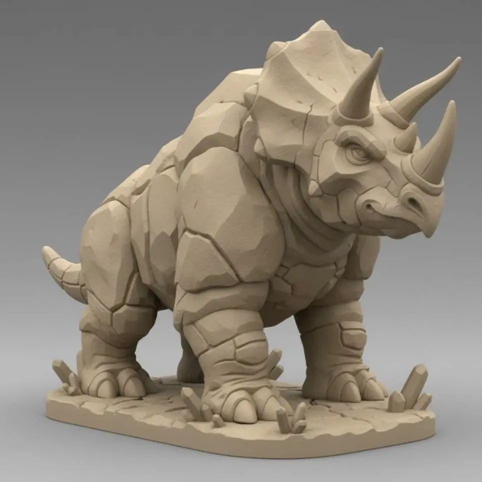 3D Printer Files | 3MF File | Tundro (Os Herculoides) | Creality Cloud