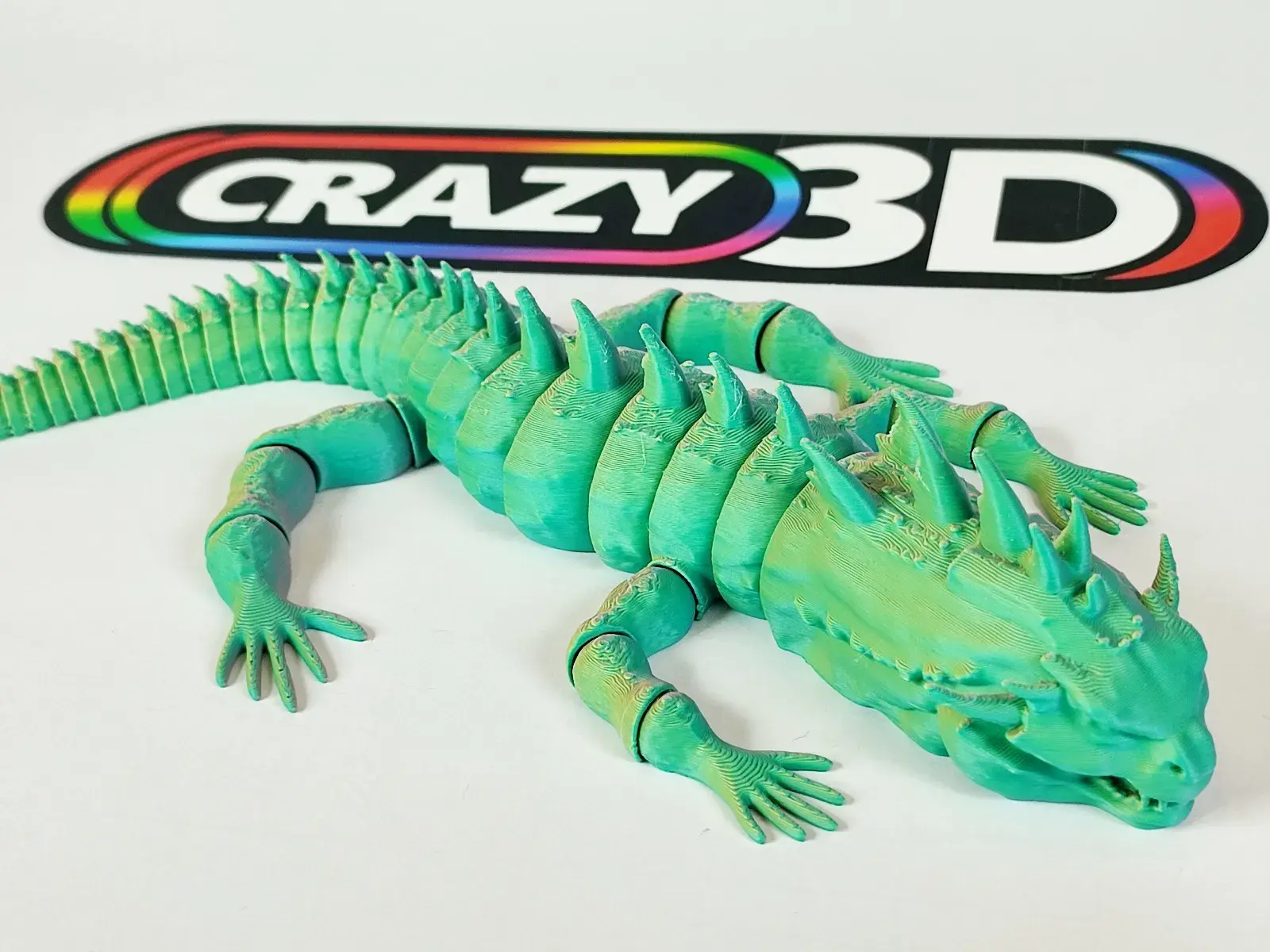 Other STL Download - Ultra articulated Godzilla Lizardby Crazy3D