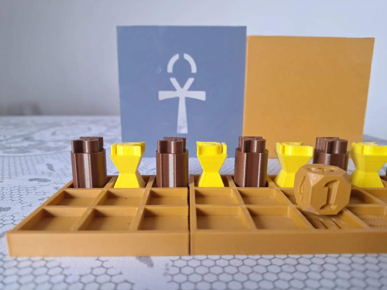 Free Board Games & Card Games STL Download - Senet (Ancient Egypt ...