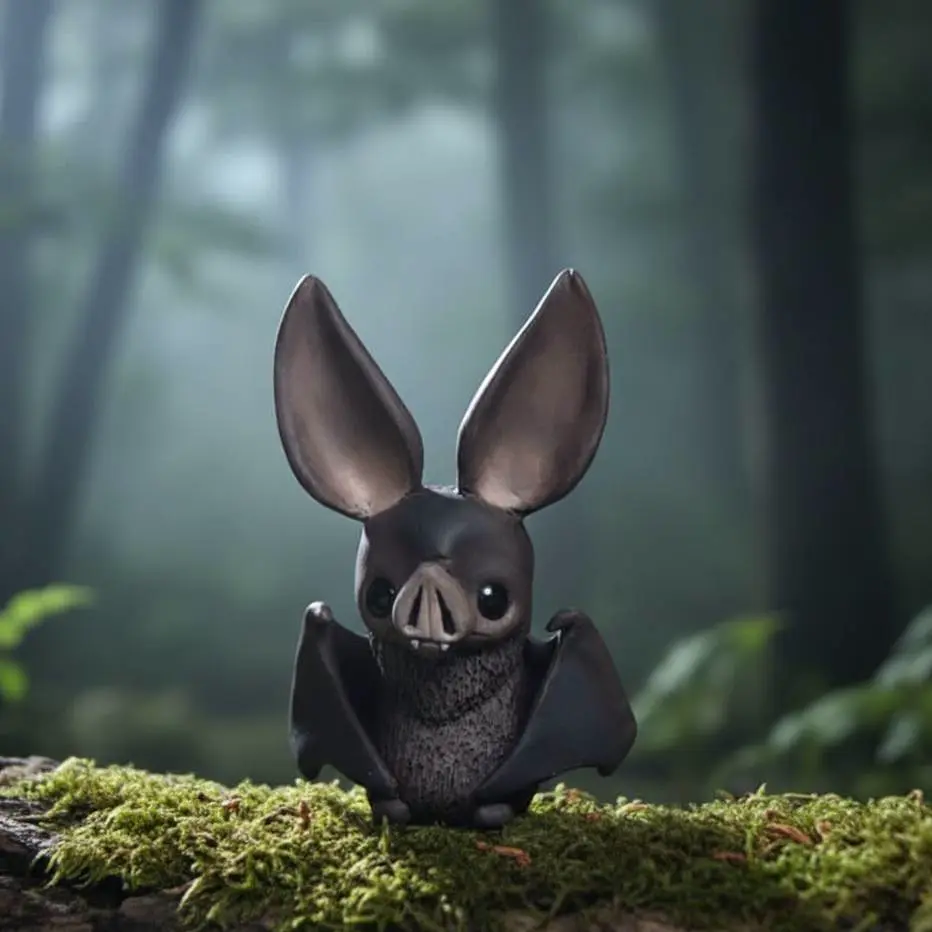 3D Printer Files | 3MF File | bat keychain | Creality Cloud