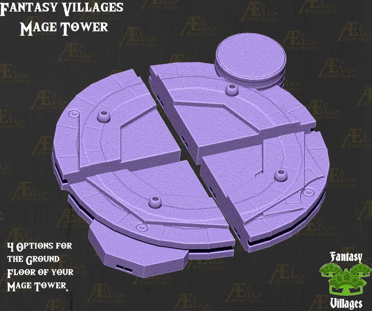 AEFANT02 - Mage Tower | 3D models download | Creality Cloud