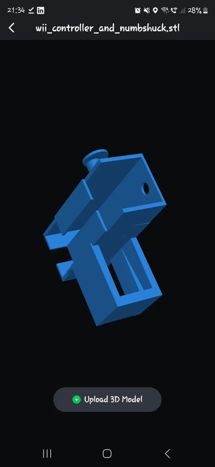 3D Printer Files | 3MF File | wii controller wall mount | Creality Cloud