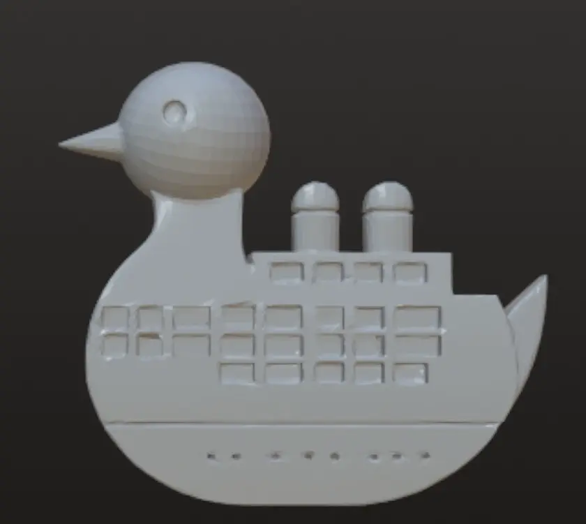 Other STL Download - Duck ship body by Animalia 3D