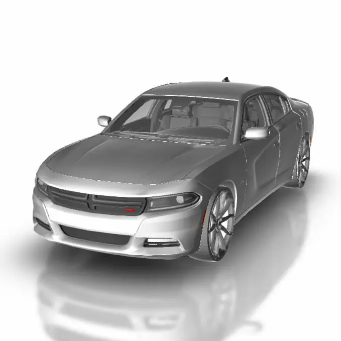 Vehicles & Machinery STL Download - Dodge Charger 2015by 3DCARSALON