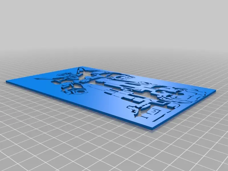 Free Other STL Download - Voltron stencilby SMT_M 🦊