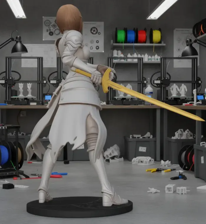 3D Printer Files | 3MF File | Cha Hae-in figure | Creality Cloud