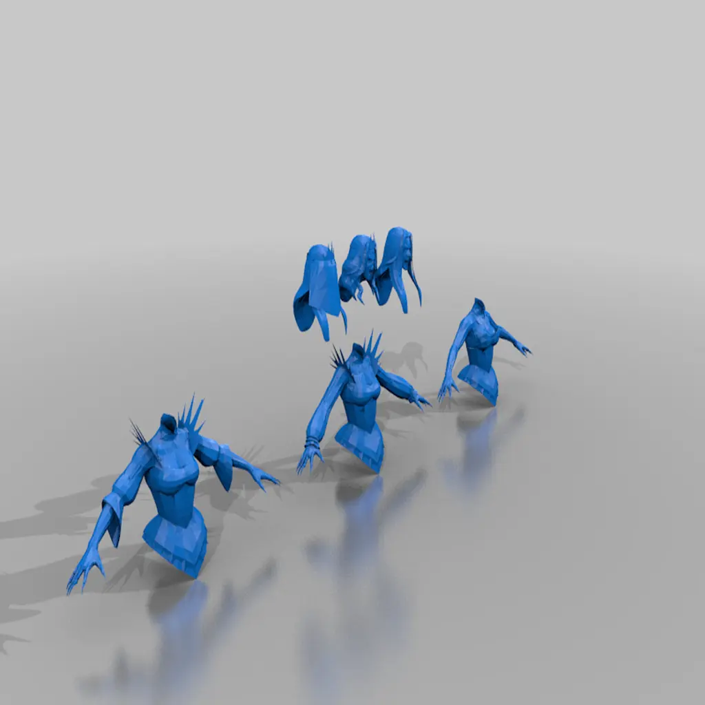 Free Other STL Download - banshee head - undead - gubbinby SMT_M 🦊