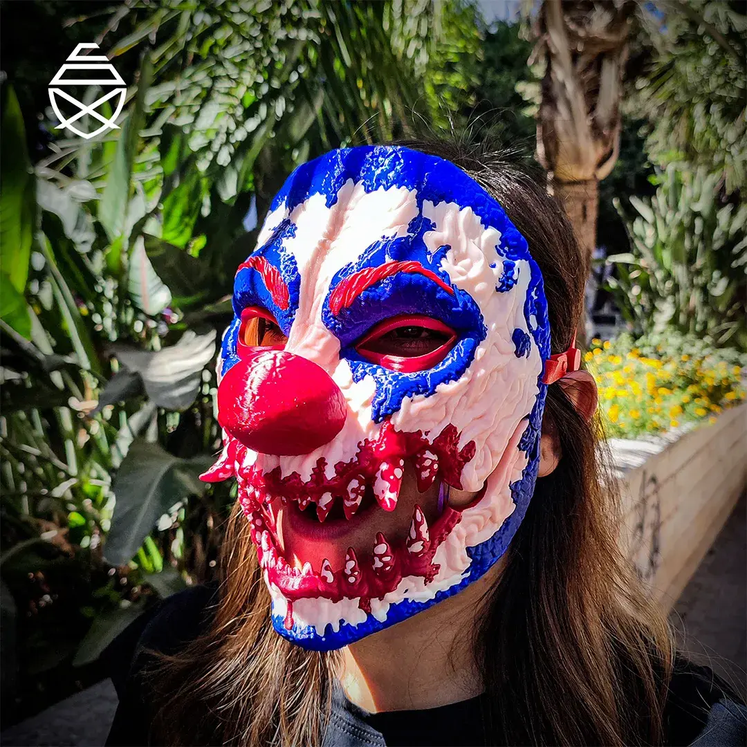 Other STL Download - Clown Maskby PipeCox