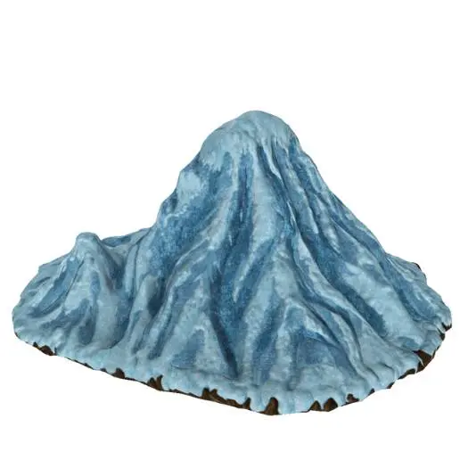 Other STL Download - Snow-Capped Mountain Scenery 3D Model STL ...