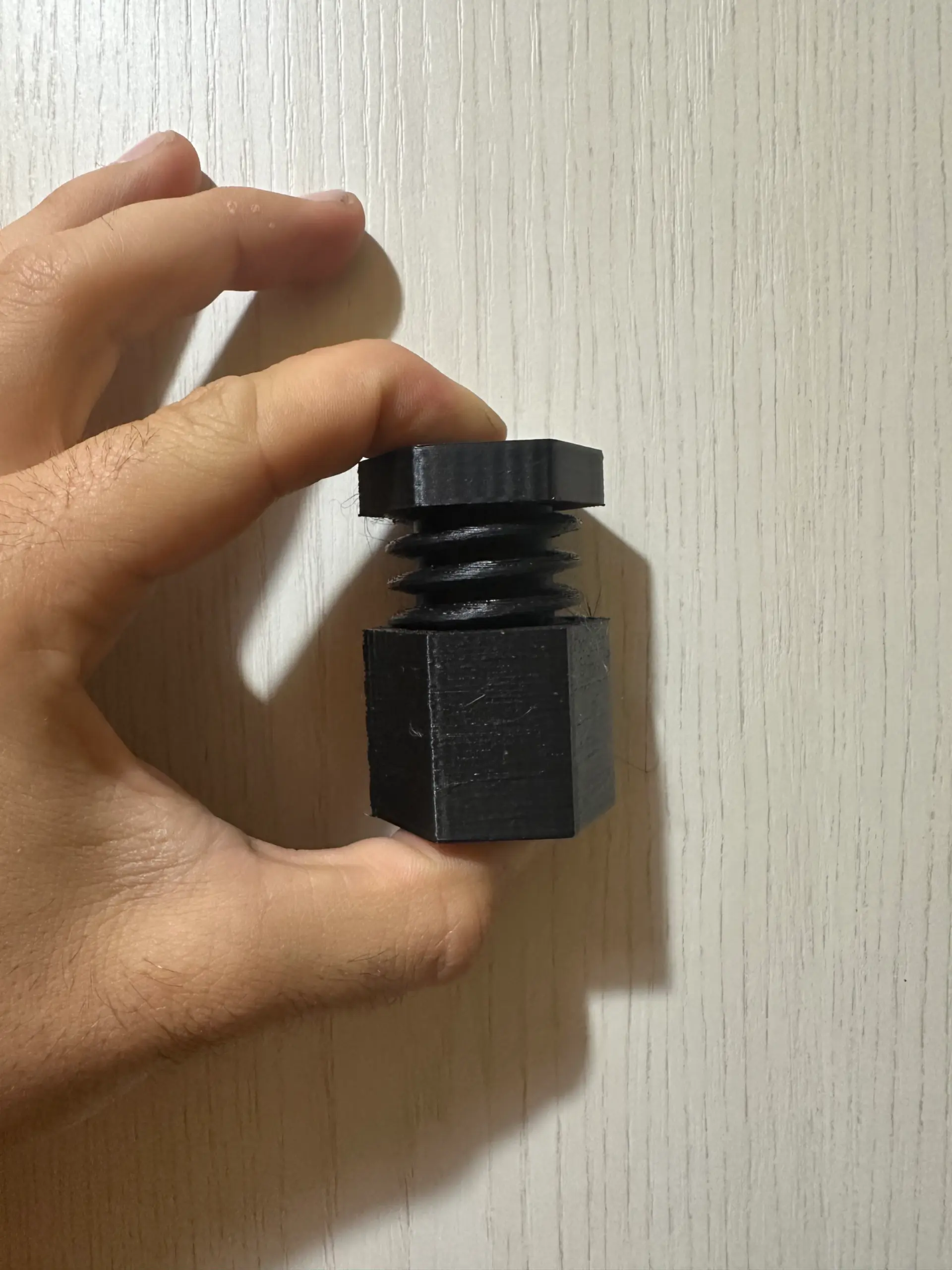 3D Printer Files | 3MF File | Bullone con dado , cavità interna ...
