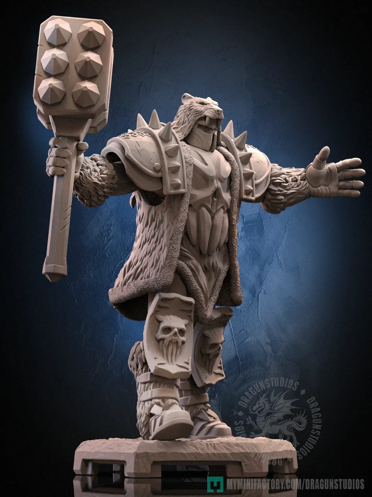 Characters & Creatures STL Download - The Hammer Balbarsby Dragun Studios