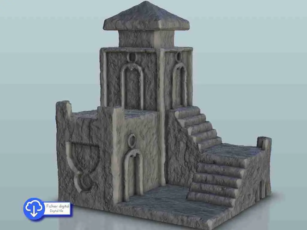 Other STL Download - Medieval border post 9 - miniatures warhammer ...
