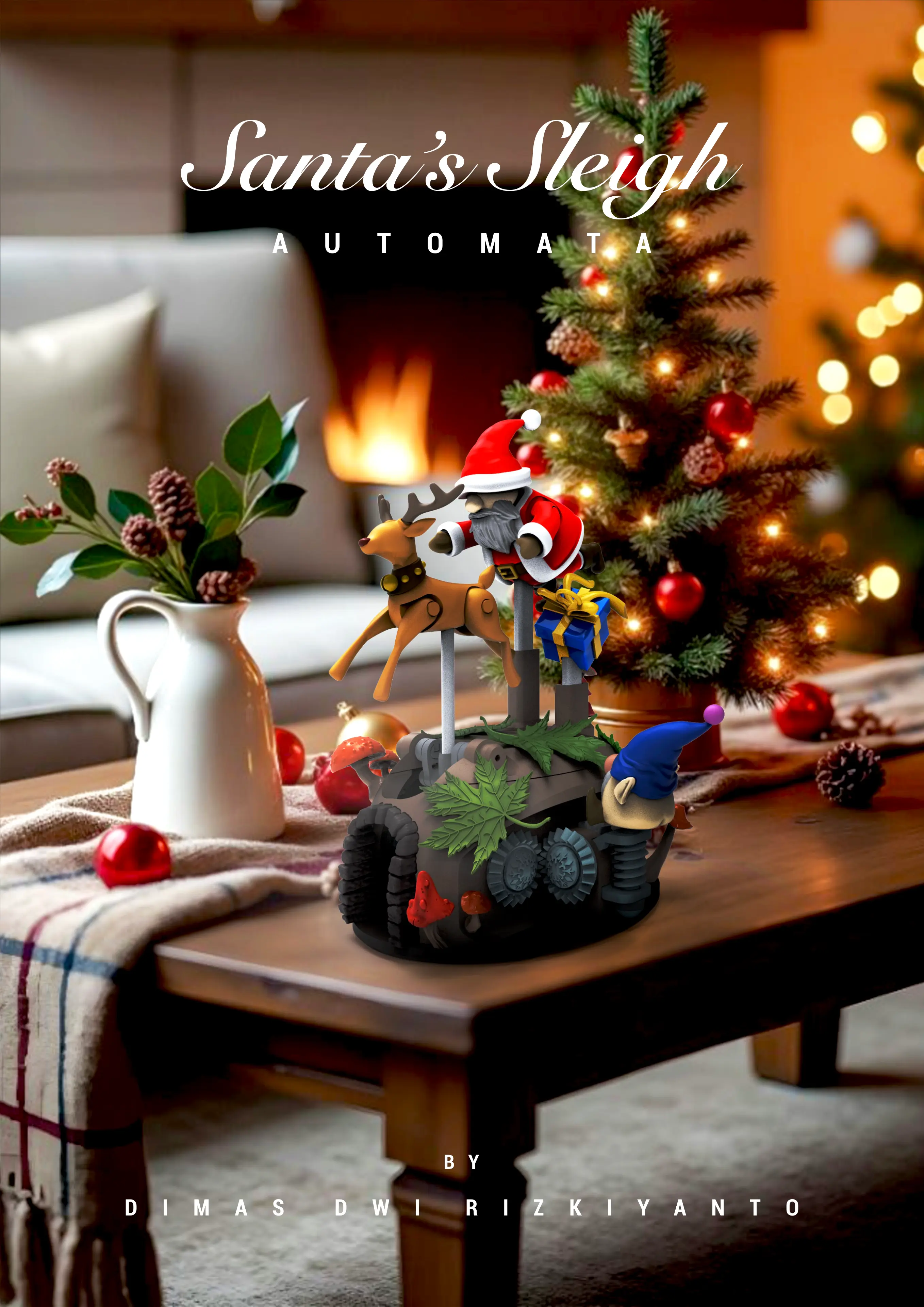 Other STL Download - SANTA'S SLEIGH AUTOMATA (for expert creators)by ...