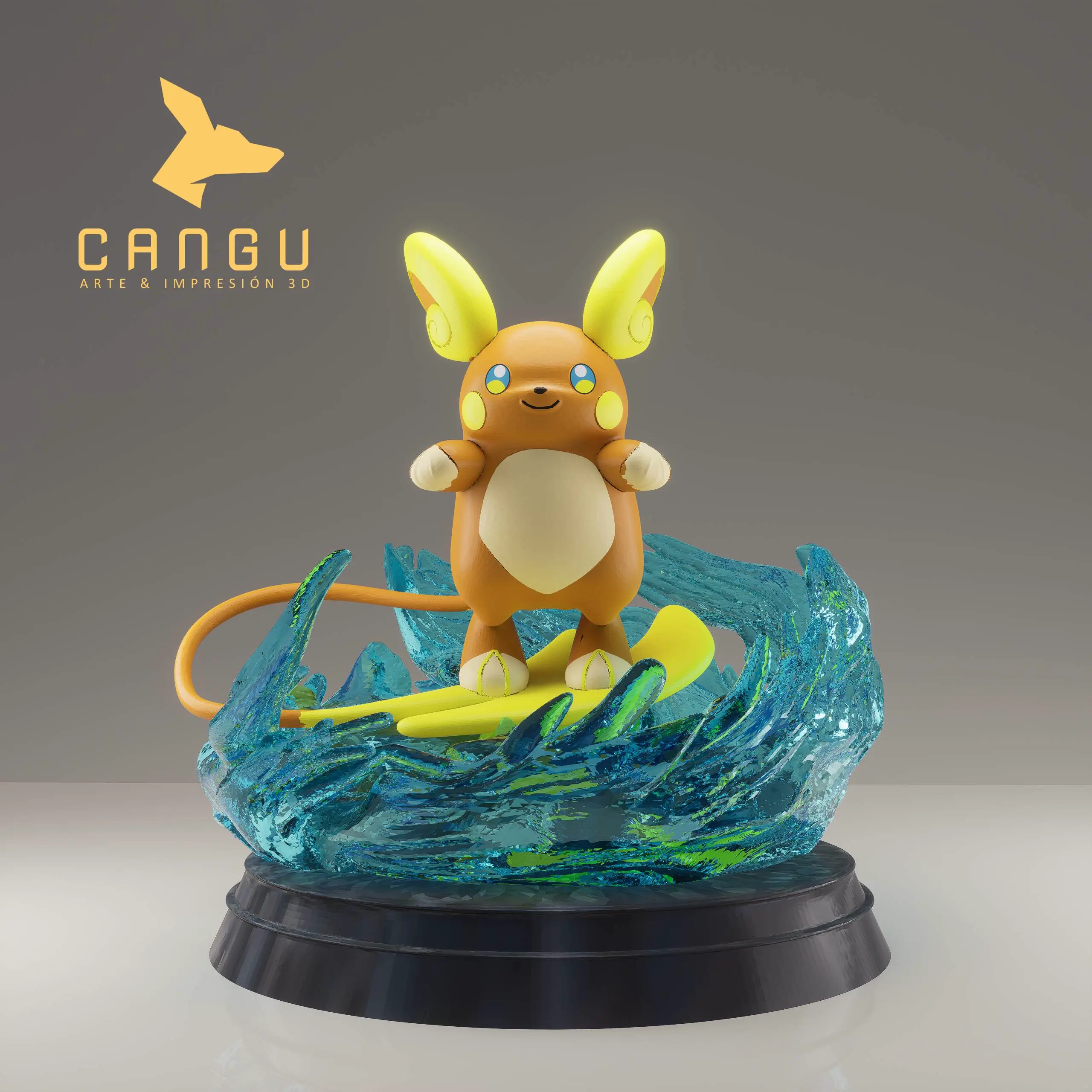 Other STL indir - RAICHU ALOLA MULTIPARTS - FAN ART - CANGU