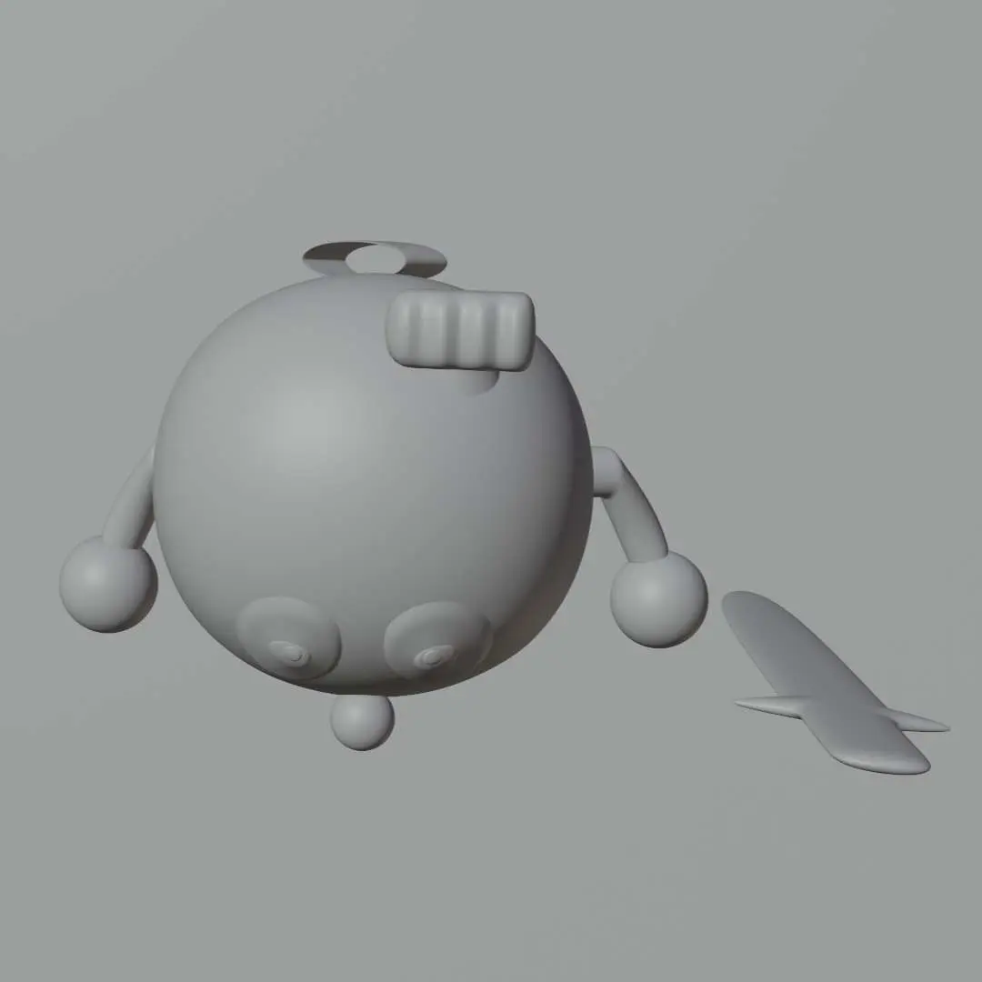 Characters & Creatures STL Download - Cartoon kitretsu-Korosuke with ...