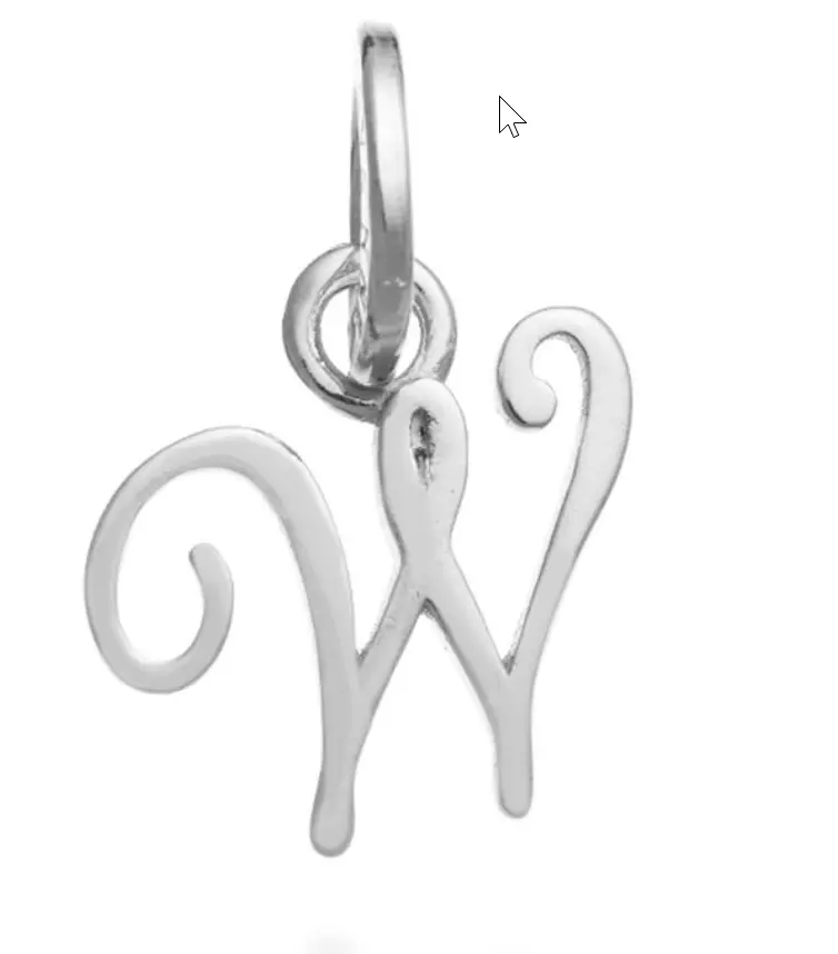 Jewelry & Accessories STL Download - KEYCHAIN LETTER W 4cmby Jeanpaul ...