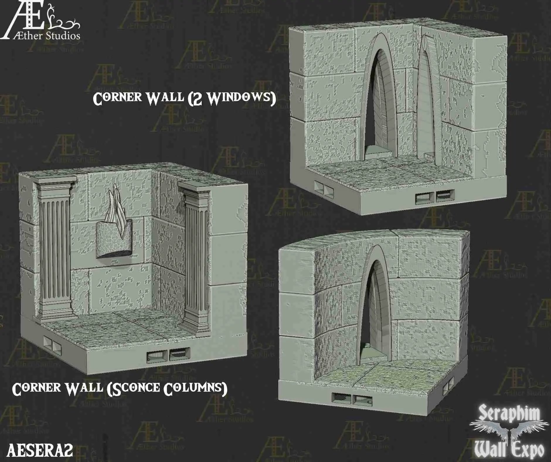 AESERA02 – Seraphim: Wall Expansion | 3D models download | Creality Cloud
