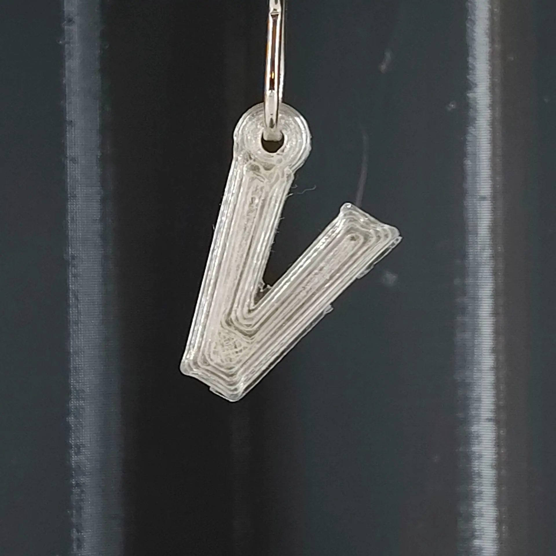 3D Printer Files | 3MF File | keychain V | Creality Cloud