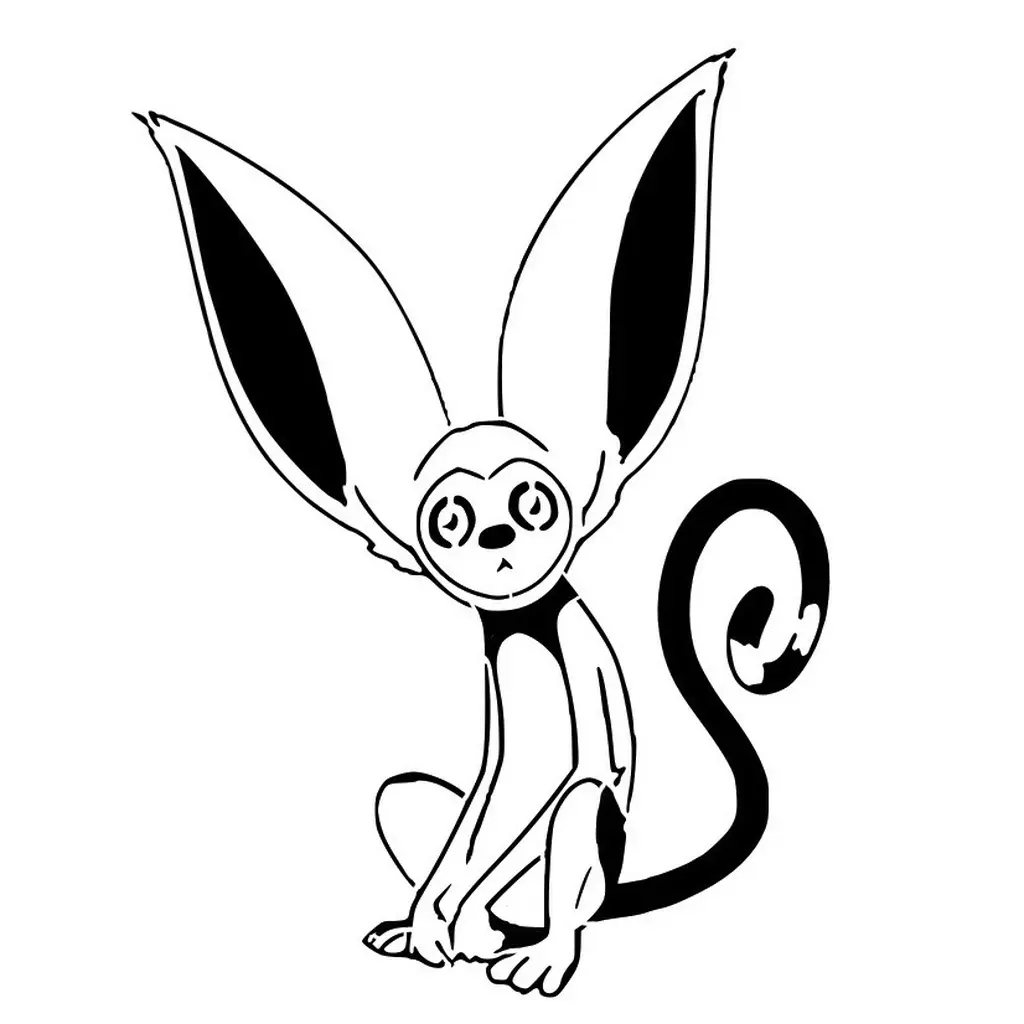 Free Digital Art STL Download - Momo stencilby SMT_M 🦊