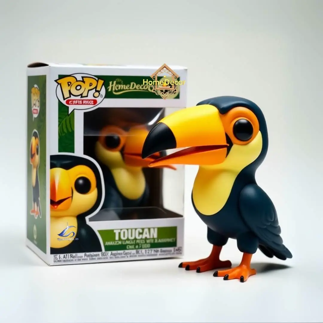 3D Printer Files | 3MF File | 🐧 Tiki the Toucan – Home Decor Funko ...