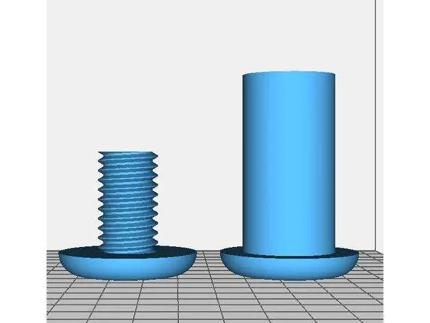 Free Tools & Spare Parts STL Download - post hex screw by Thomas Mcfall