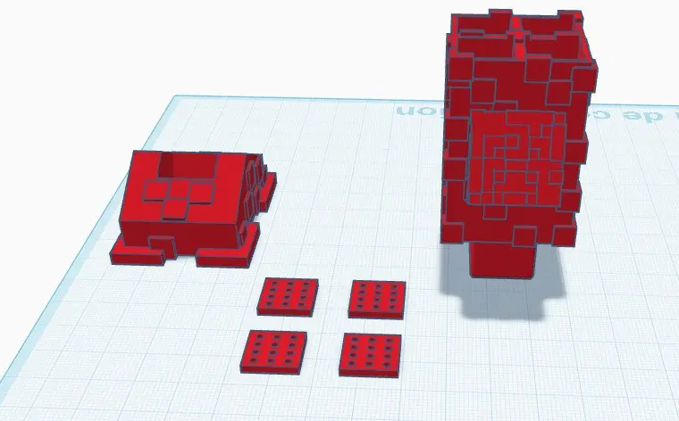 gratuita Tools & Spare Parts STL Descarga - Minecraft Creeper Toothpick ...