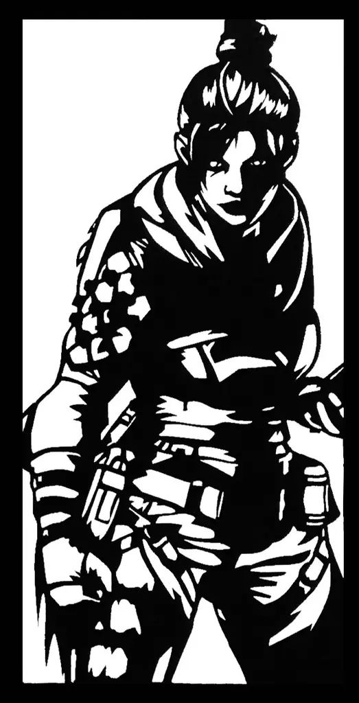 Free Digital Art STL Download - Wraith stencilby SMT_M 🦊