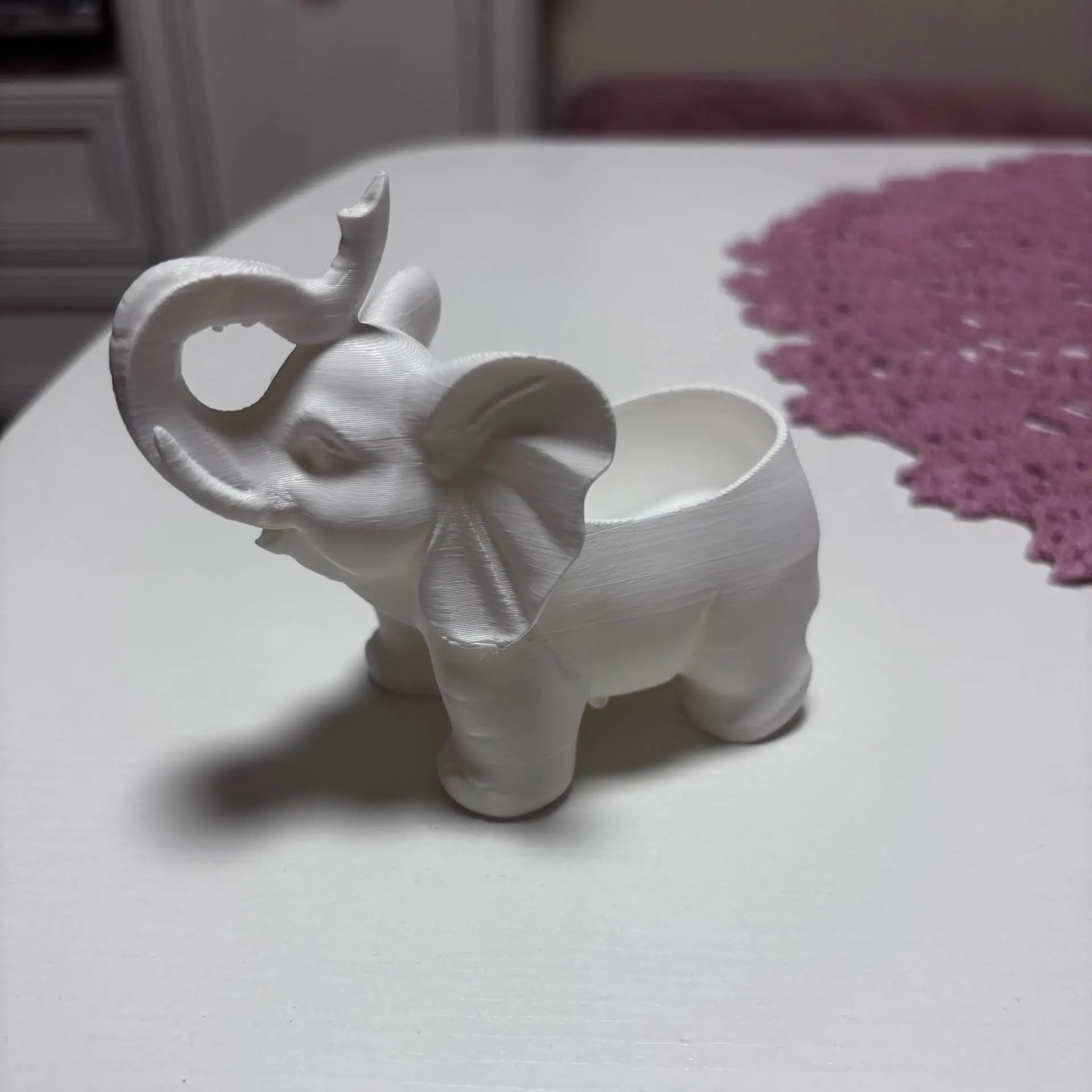 3D Printer Files | 3MF File | Elephant flower pot | Creality Cloud