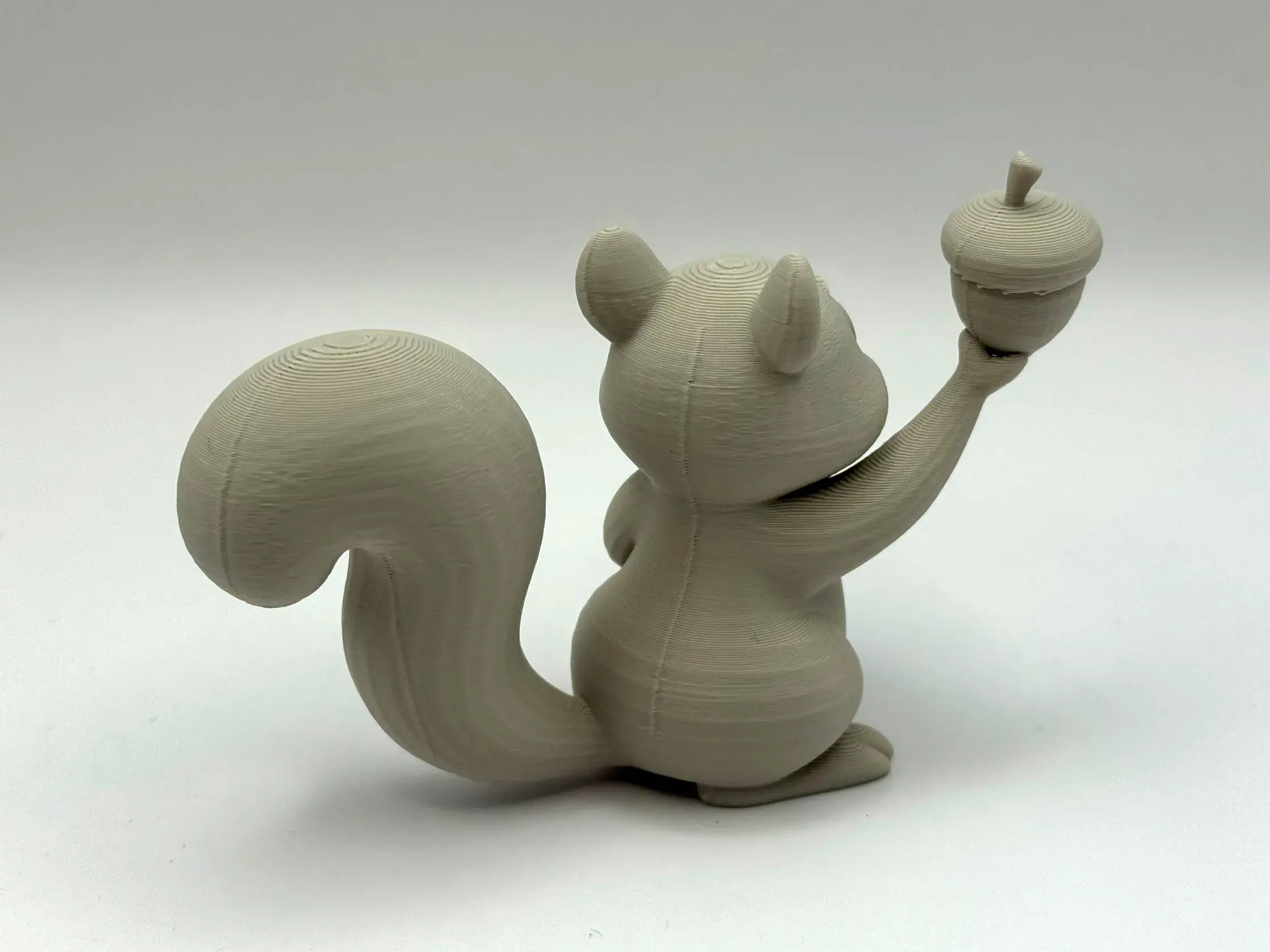 3D Printer Files | 3MF File | Cute Squirrel with Acorn | Creality Cloud