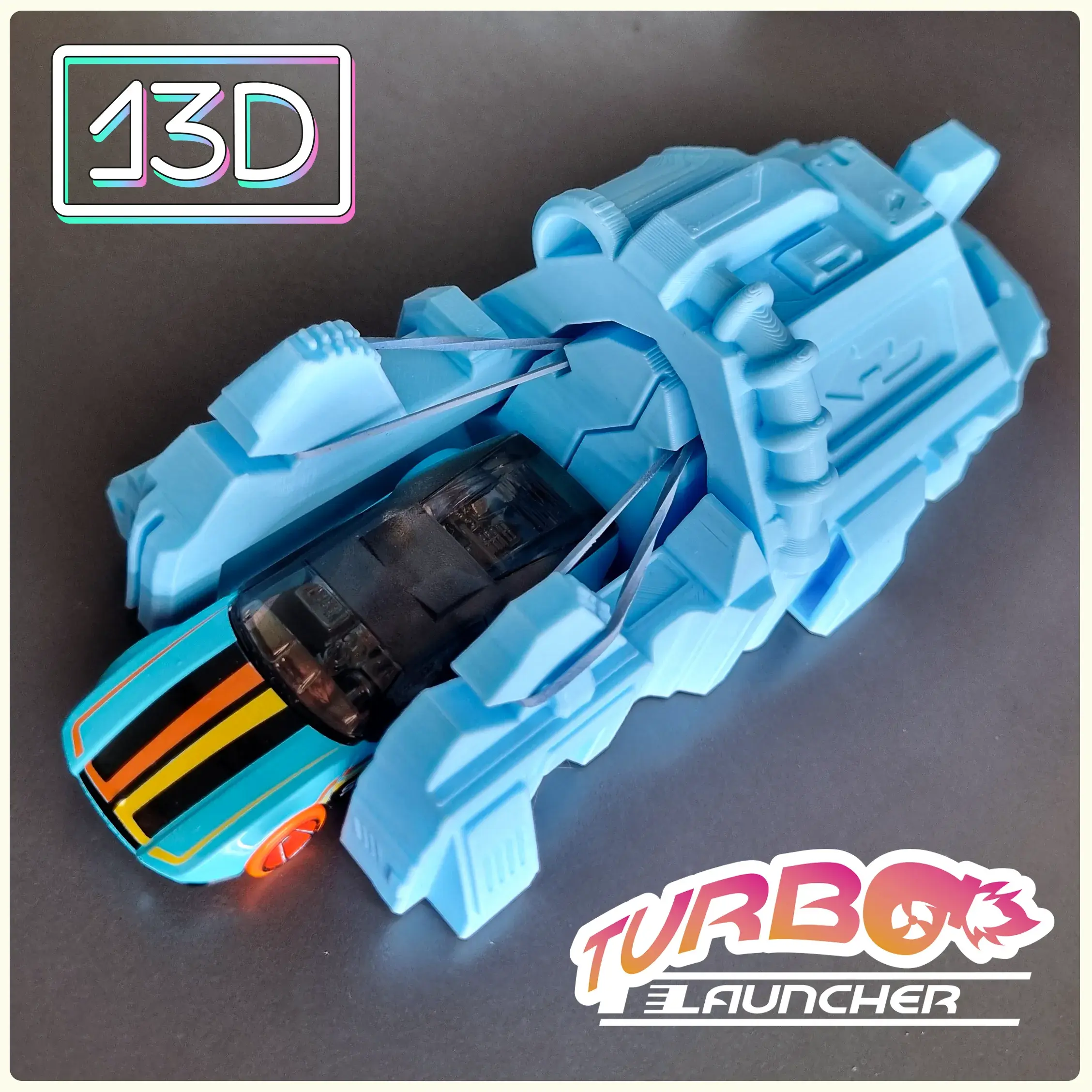 Board Games & Card Games STL Download - Turbo Launcher // Lanzador de ...