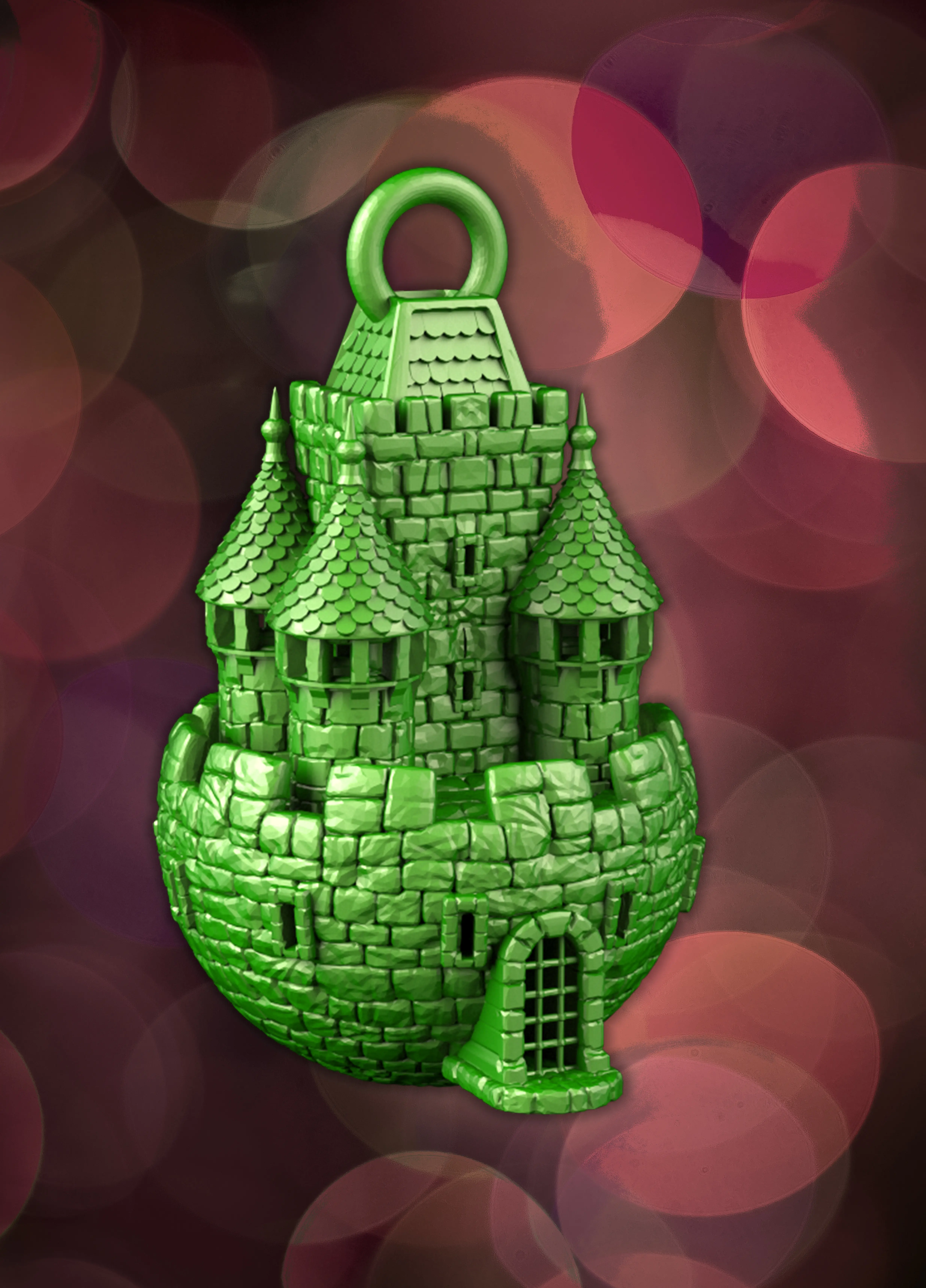 3D Printer Files | 3MF File | Castle Ball | Creality Cloud