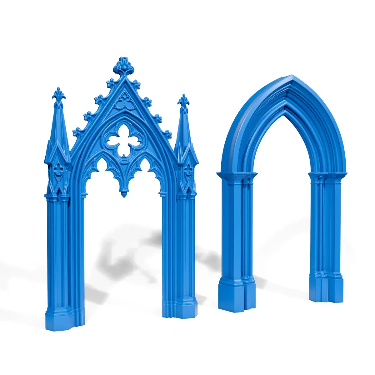 Props & Terrain STL Download - Gothic archesby 3D Everything