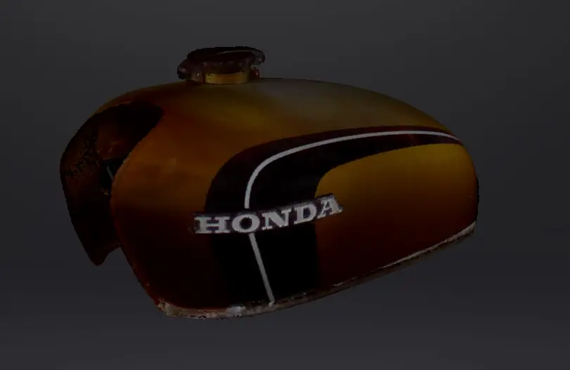 Vehicles & Machinery STL Download - 1971 Honda CB350 Gas Tankby Nifty ...