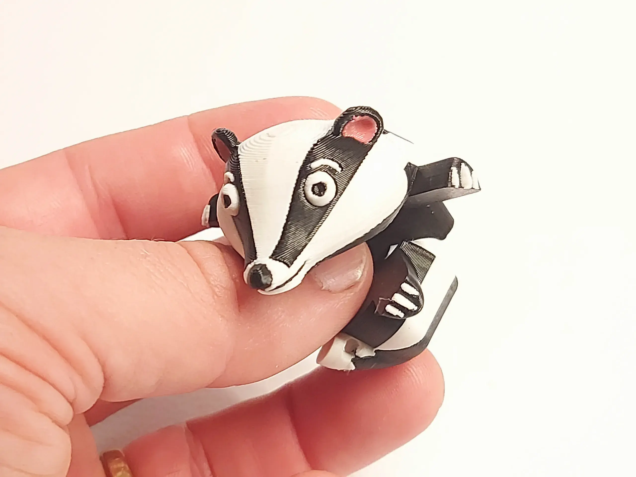 3D Printer Files | 3MF File | Flexi Badger (Print-in-place) | Creality ...