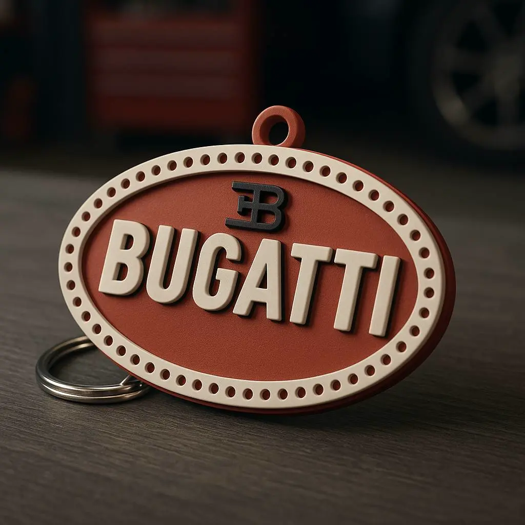 3D Printer Files | 3MF File | Bugatti Keychain | Creality Cloud