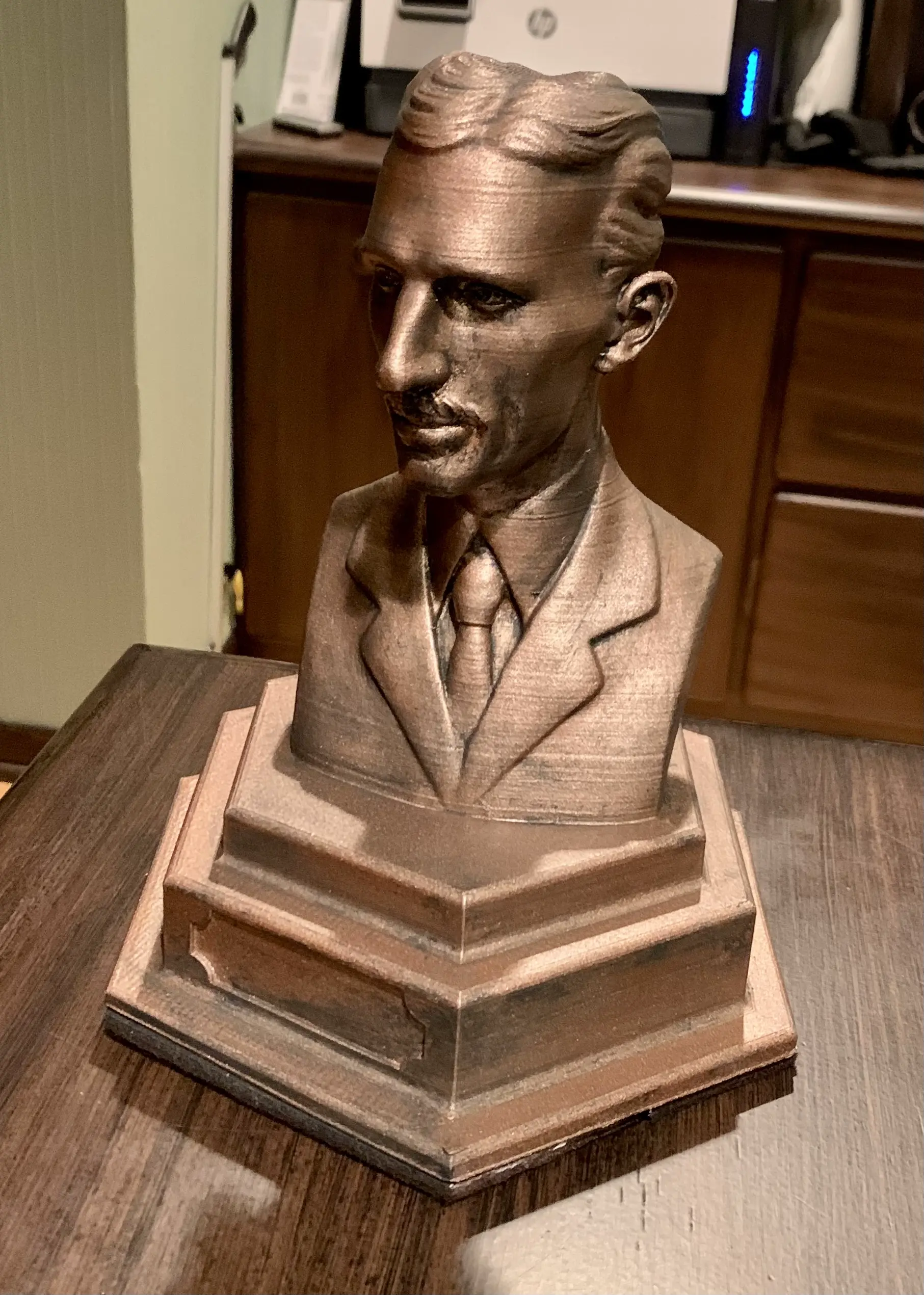 3D Printer Files | 3MF File | Tesla Bust | Creality Cloud