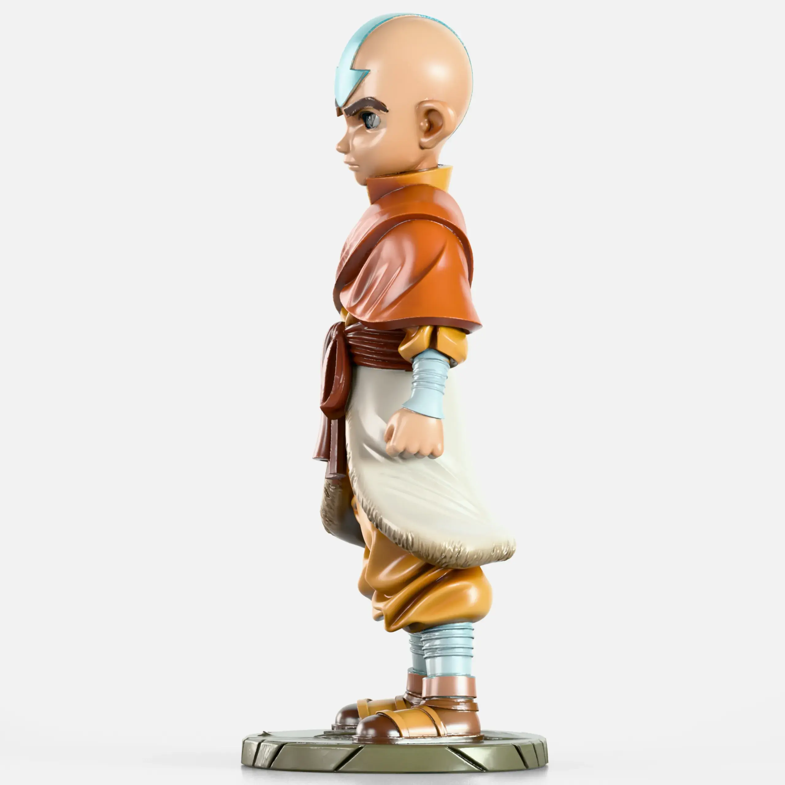 3D Printer Files | 3MF File | Aang Fan Art Avatar | Creality Cloud