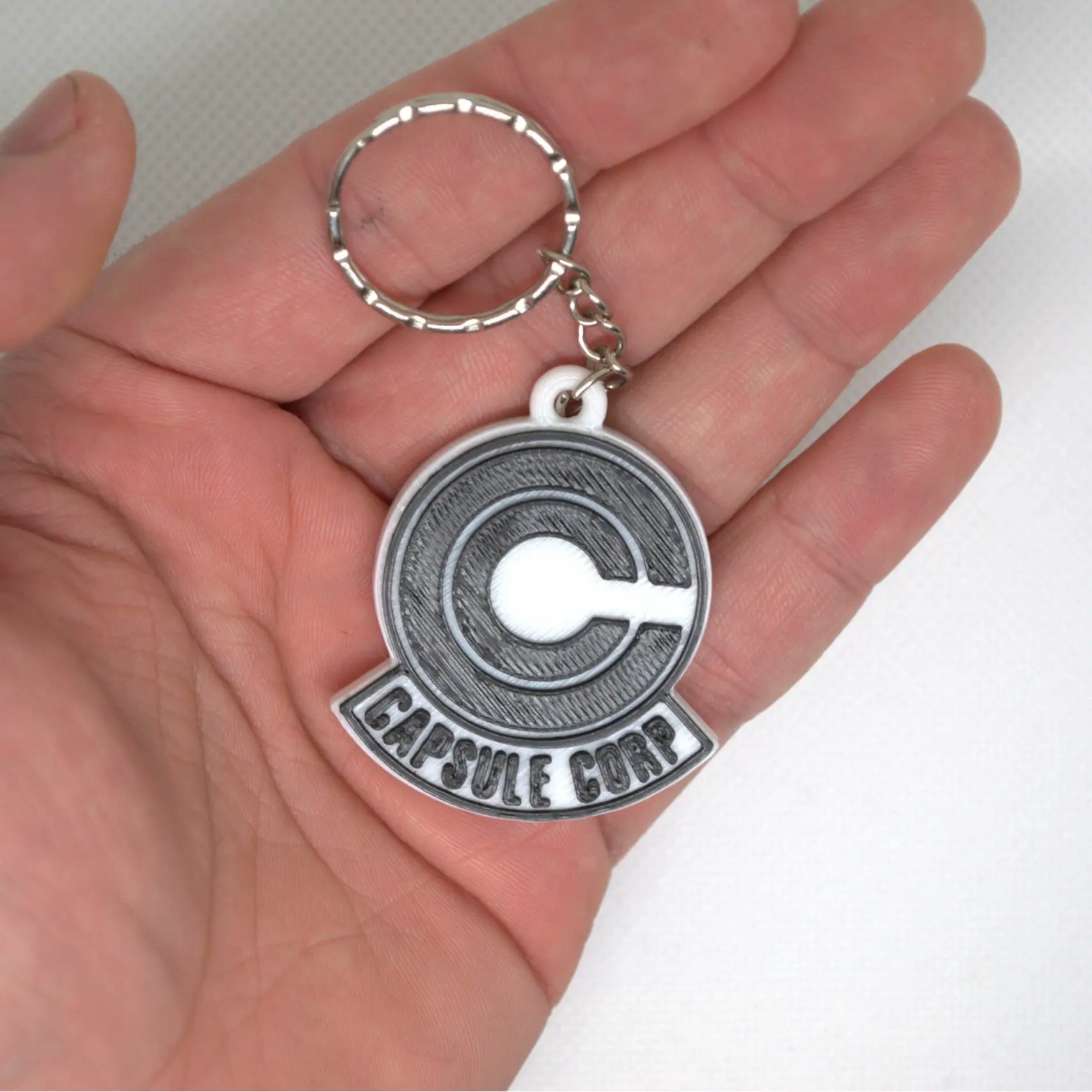 3D Printer Files | 3MF File | Dragonball Capsule Corp keychain ...
