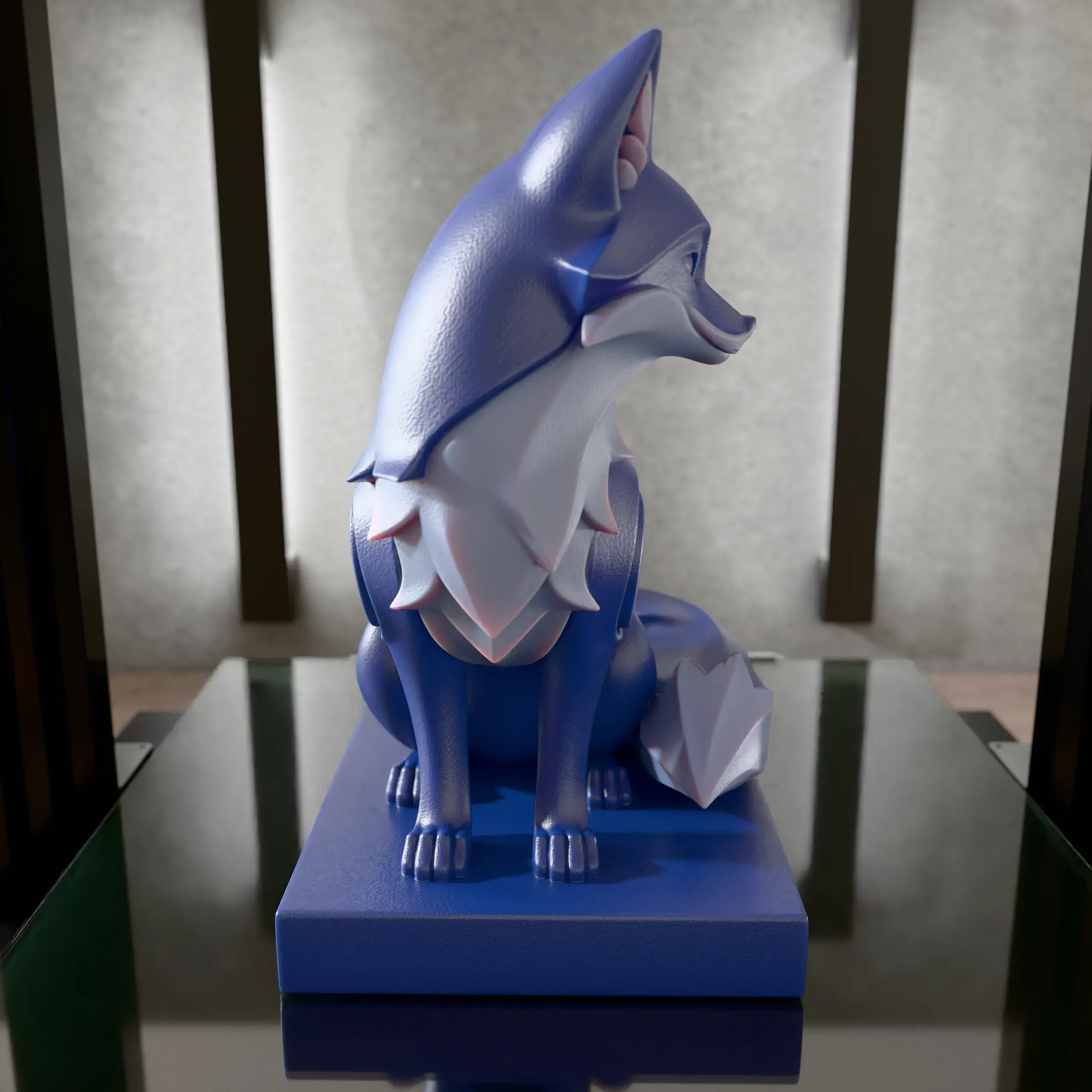 3D Printer Files | 3MF File | Fox Sculpture | Creality Cloud