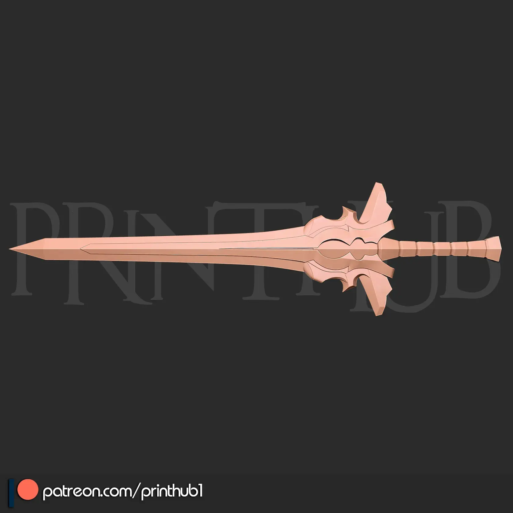 Cosplay STL Download - Enryuu Sword Level 2 – Onimusha Fan Art ...