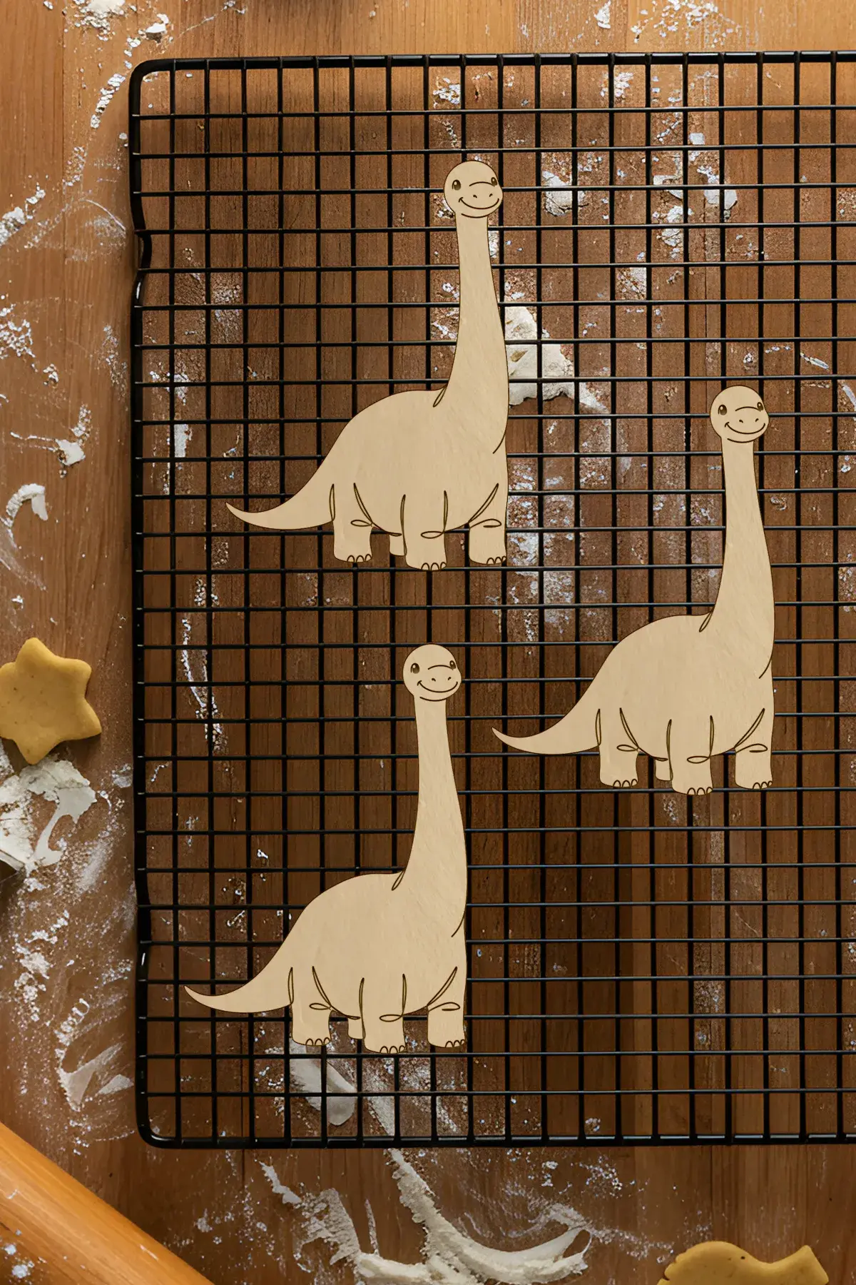 Other STL Download - Cute Brontosaurus Cookie Cutter, Biscuit Cutterby ...