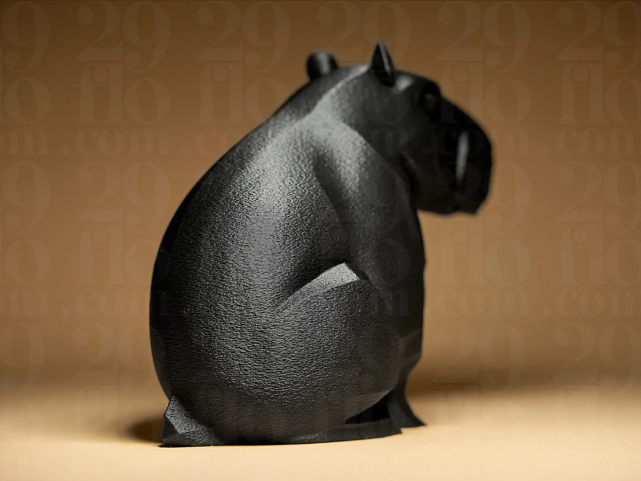 3D Printer Files | 3MF File | Cute Geometric Capybara | Creality Cloud