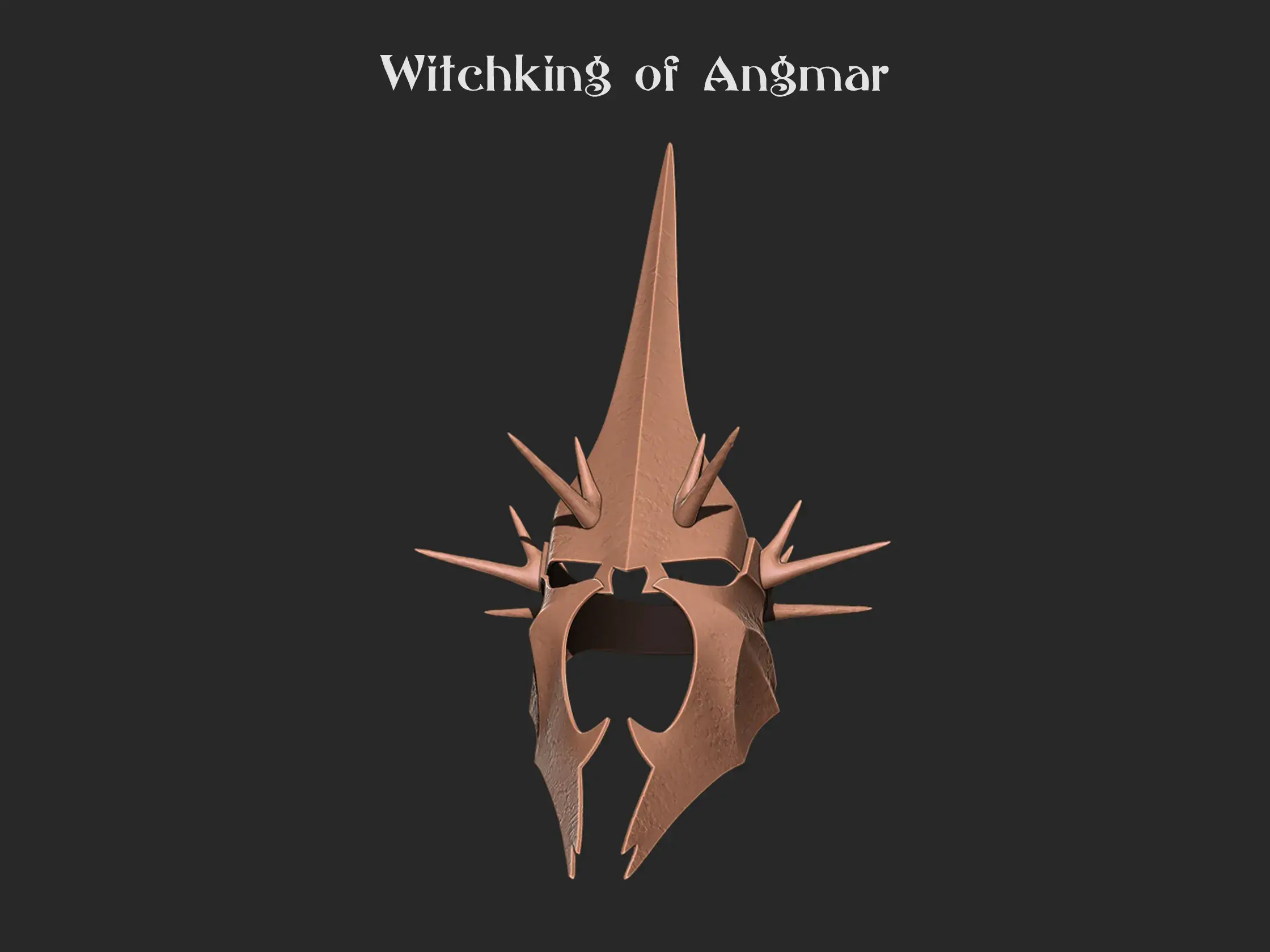 Characters & Creatures STL Download - Witch king of Angmar 3d print ...