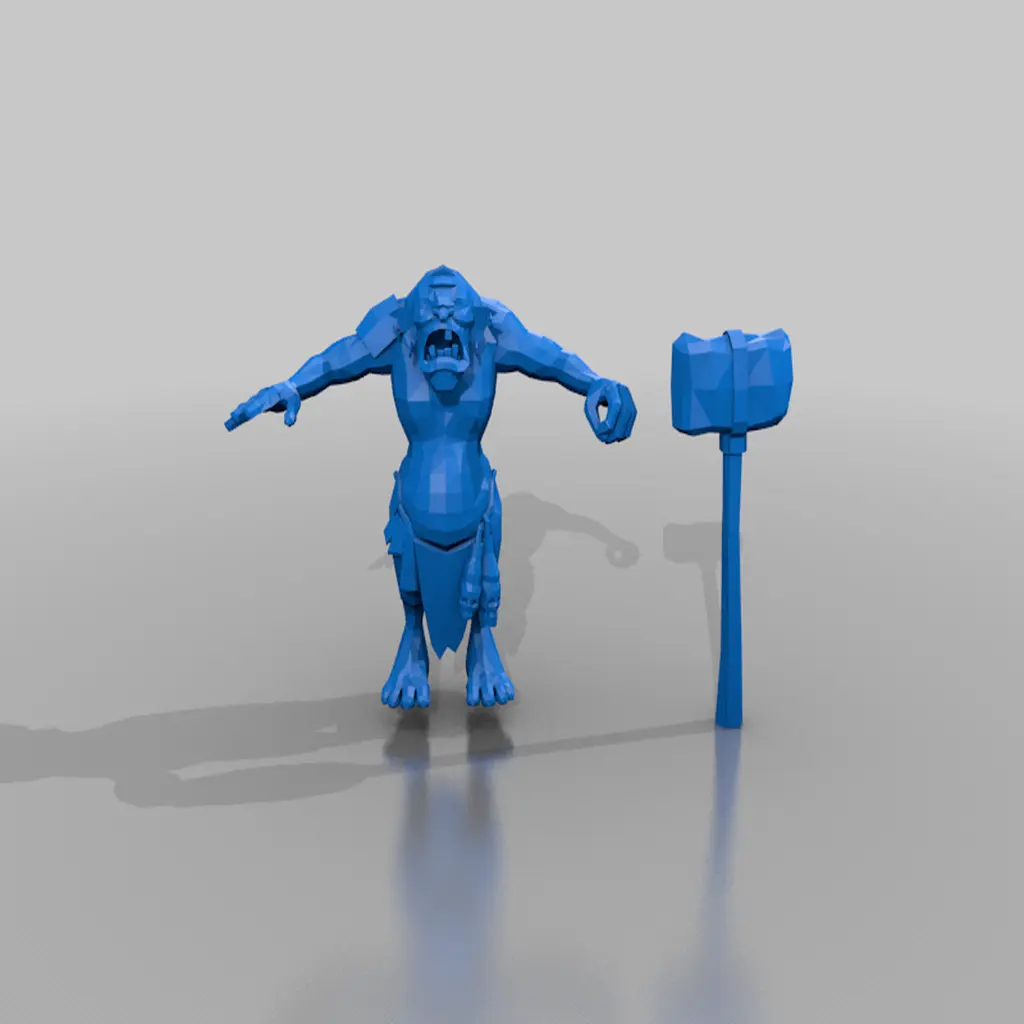 2 trolls - orcs and goblins | 3D models download | Creality Cloud