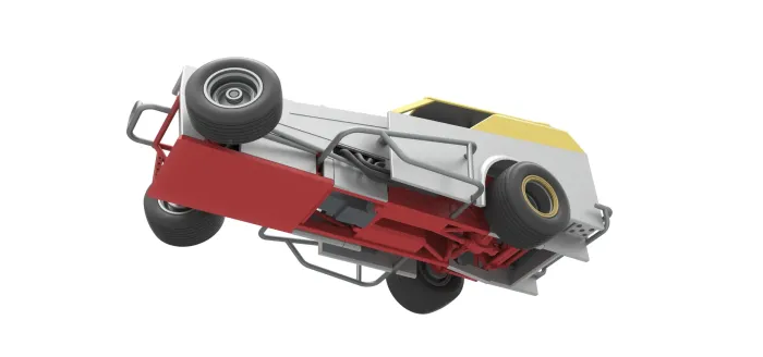 Vehicles & Machinery STL Descarga - Vintage Dirt Modified stock car V7 ...