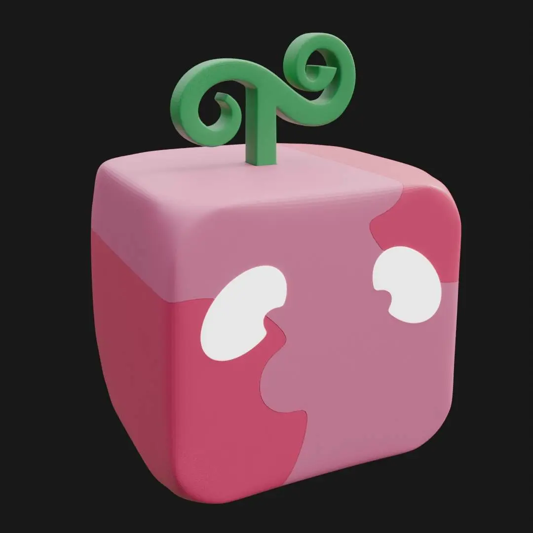 Characters & Creatures STL Download - Rubber Blox Fruit 3D Model Fan ...