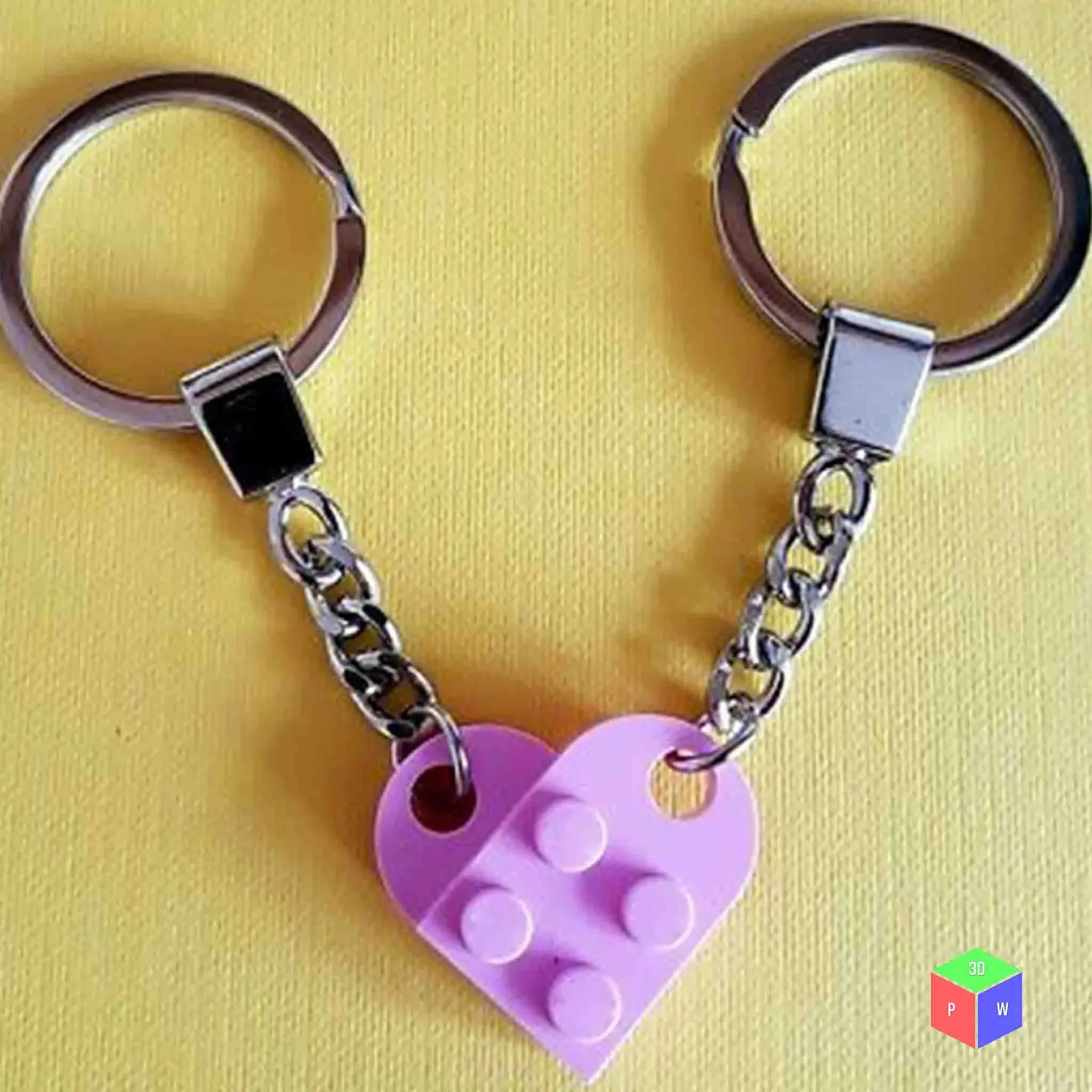 Other STL Download - LEGO HEART KEYCHAIN VALENTINES DAY GIFTby 3D PRINT ...