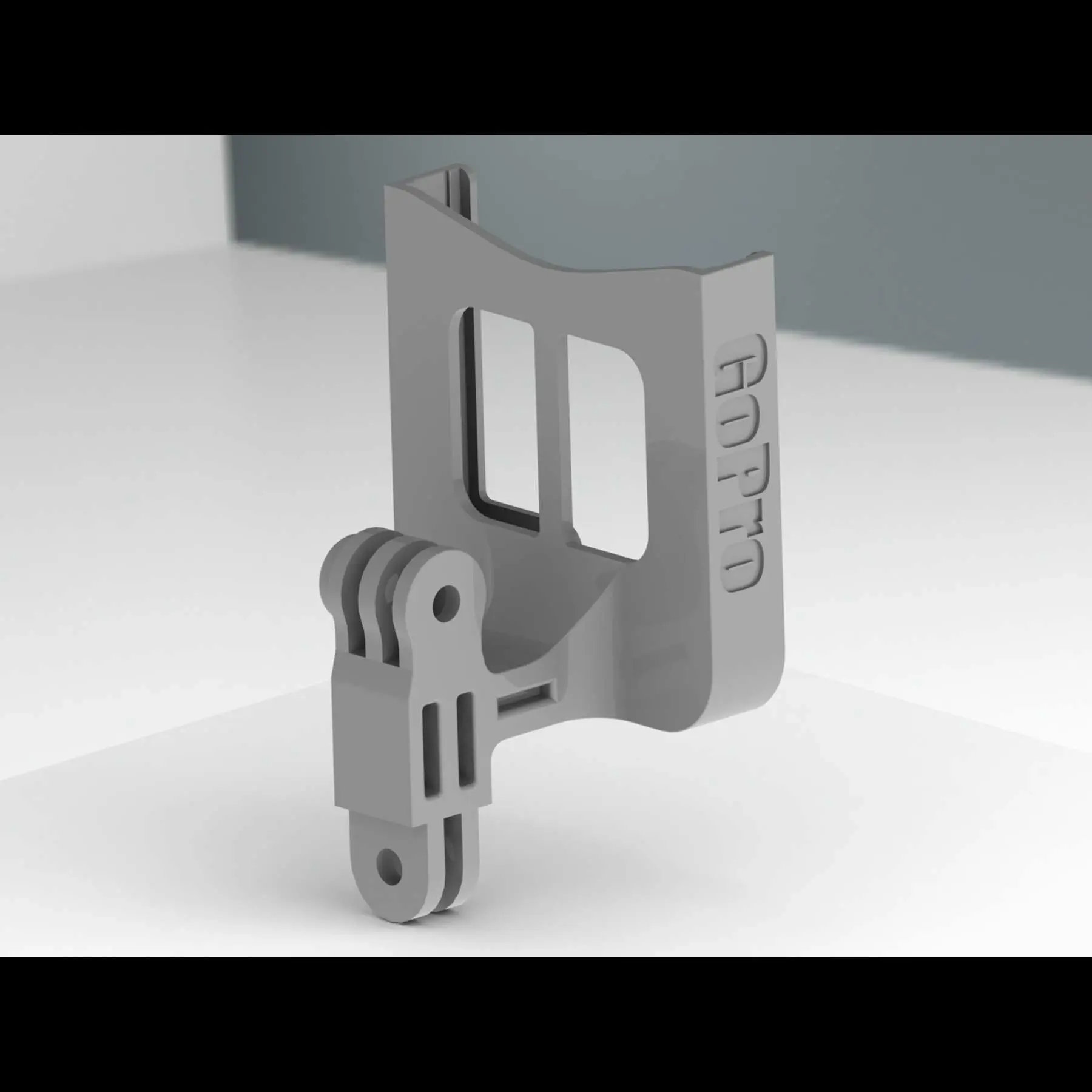 3D Printer Files | 3MF File | GoPro Mount and Phone Holder/Viewer ...