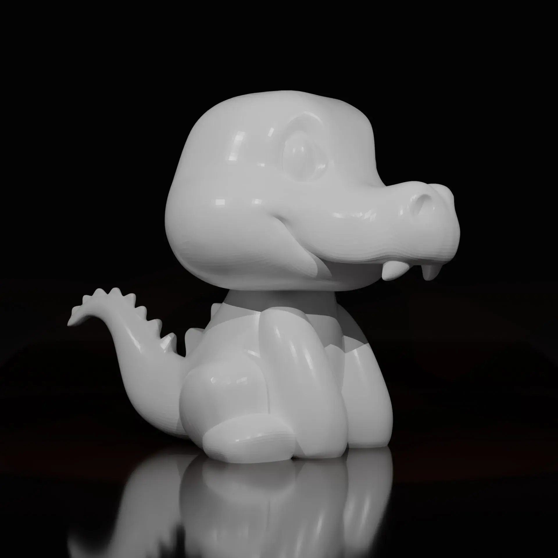 3D Printer Files | 3MF File | Cute Croco | Creality Cloud
